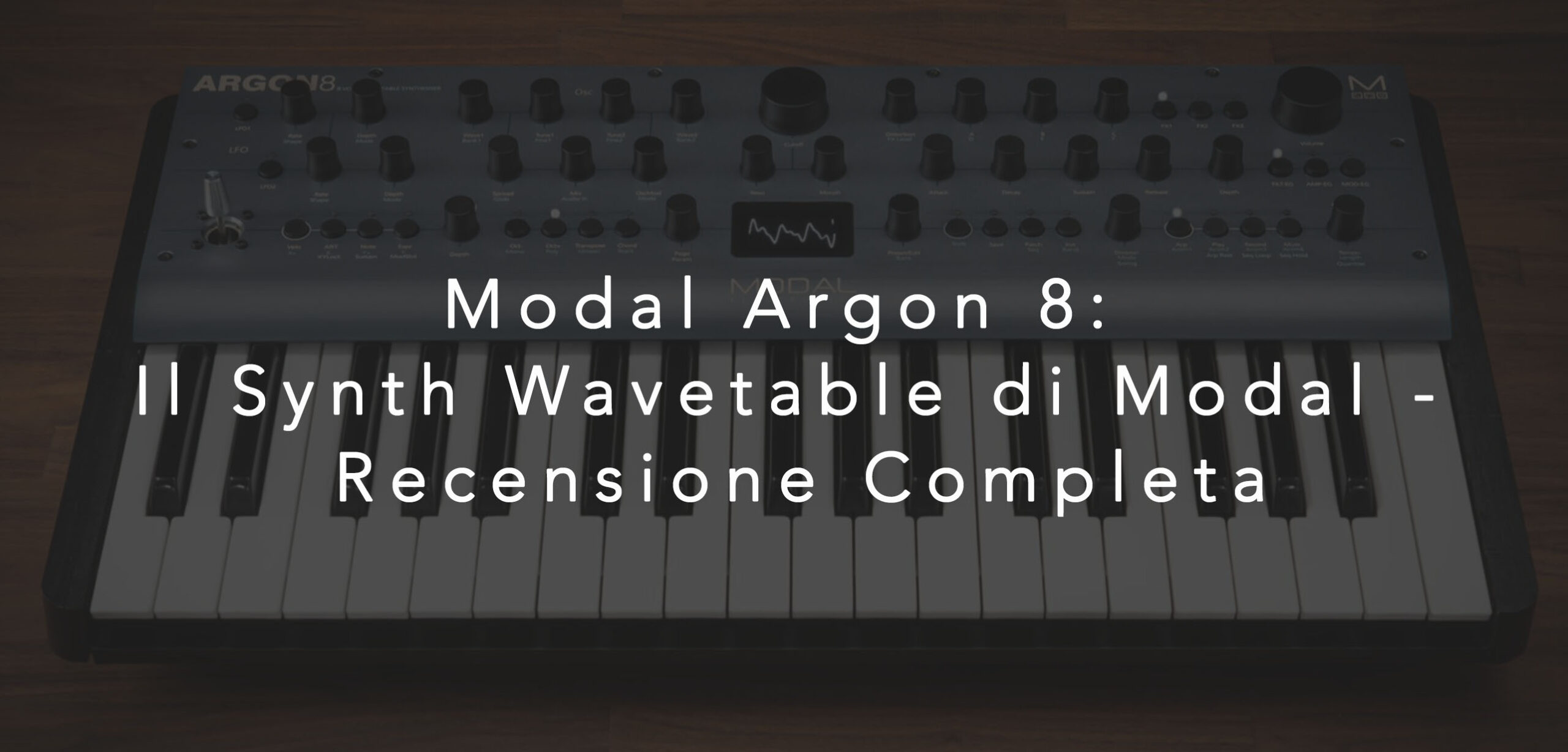 Modal Electronics Argon 8- La recensione